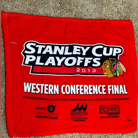 Other | Blackhawks Stanley Cup Playoffs Stdium Towel 213 | Poshmark